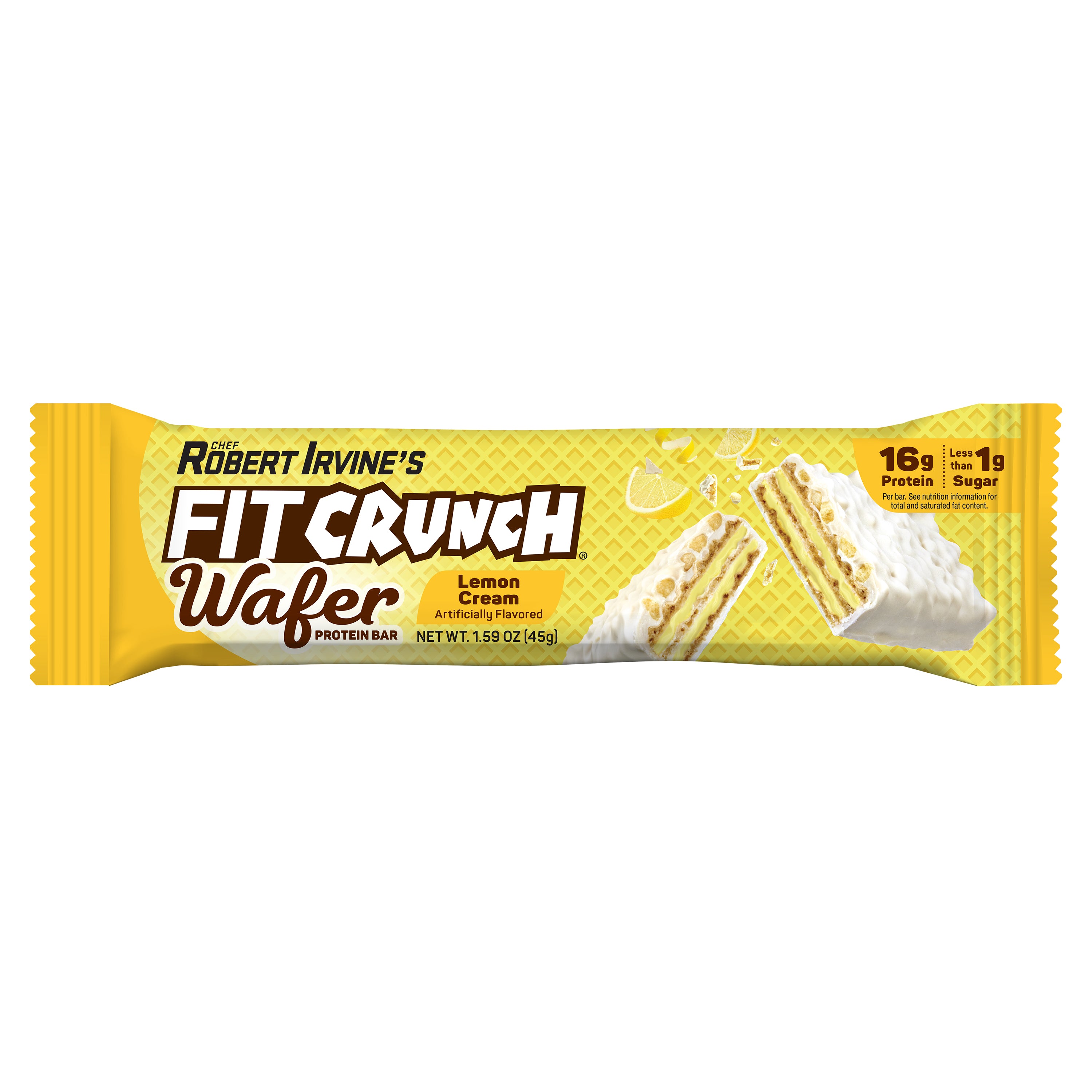 FITCRUNCH Wafer Protein Bars Lemon Cream (9ct)