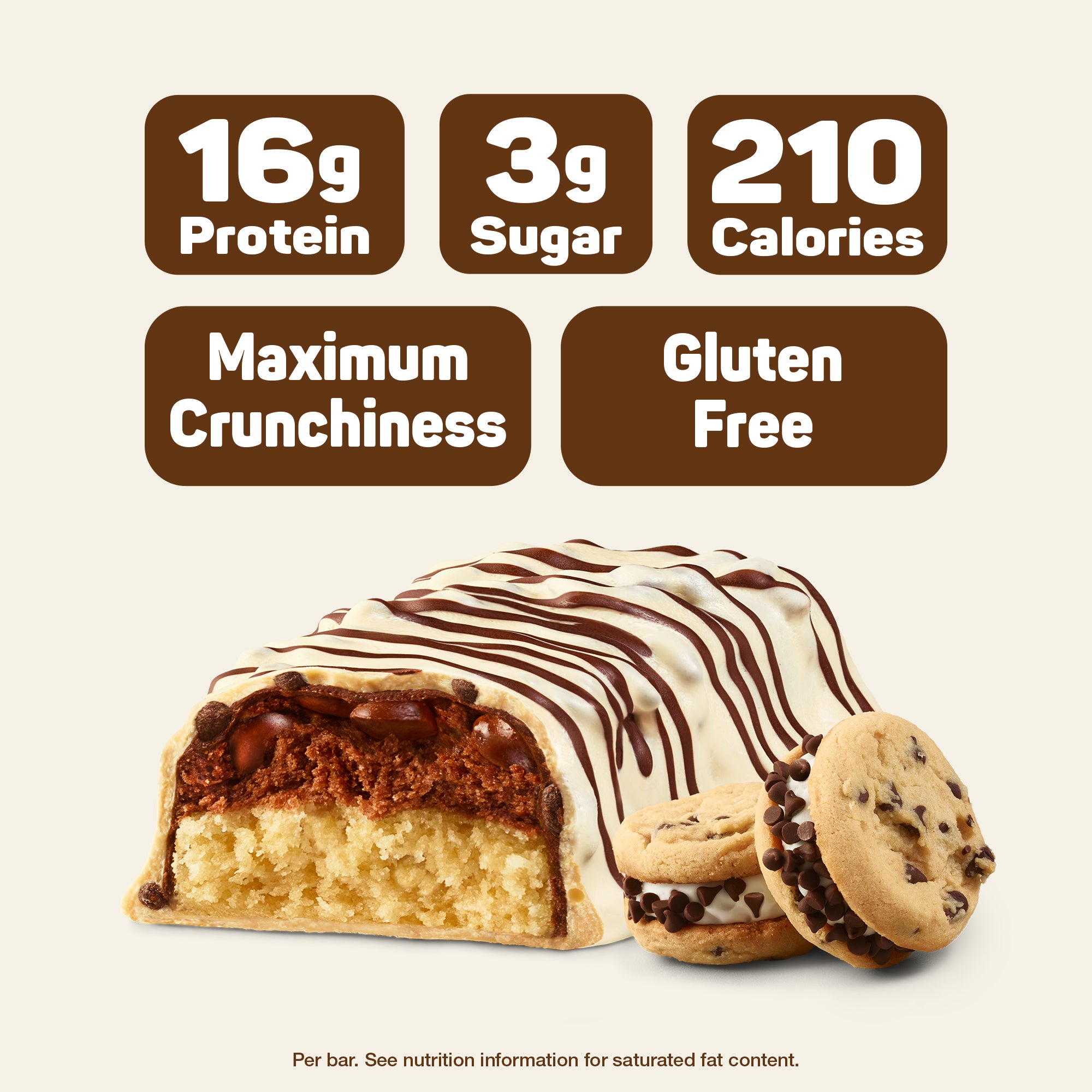 FITCRUNCH Snack Size Milk & Cookies