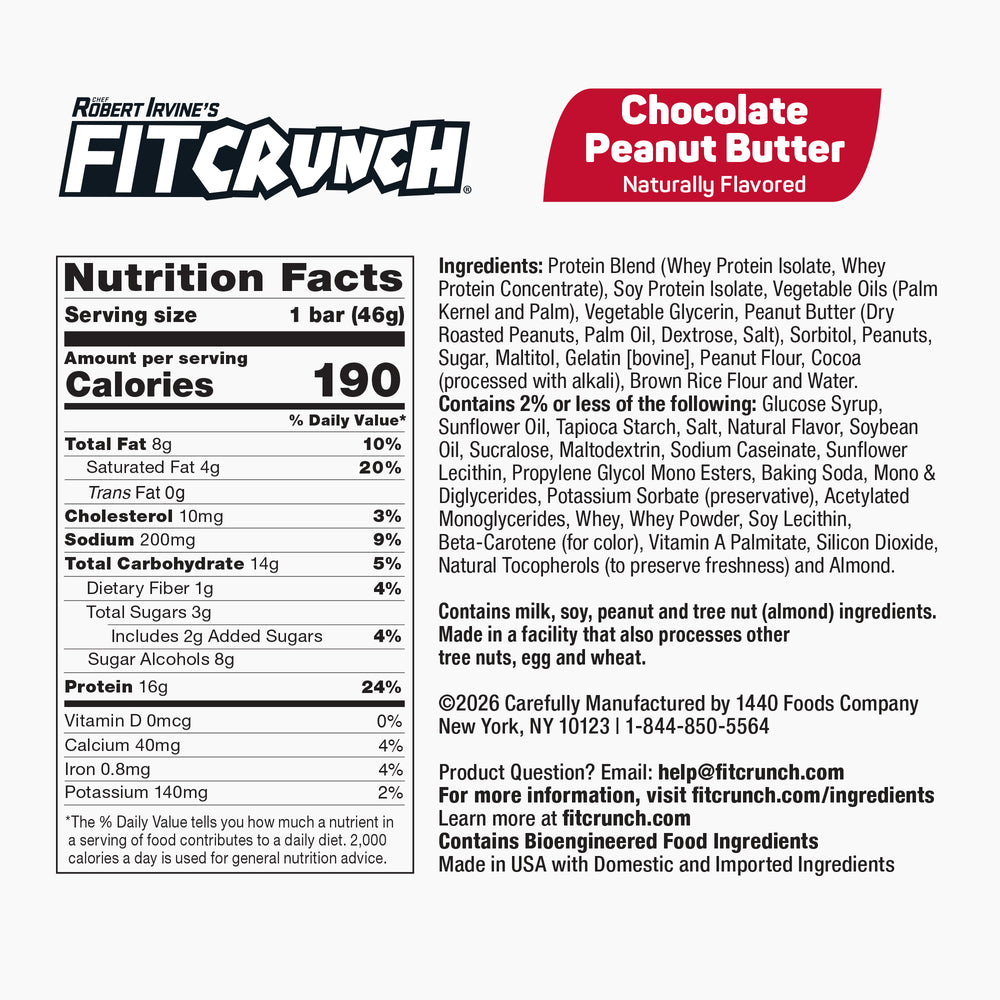 FITCRUNCH Snack Size Flavor Lovers